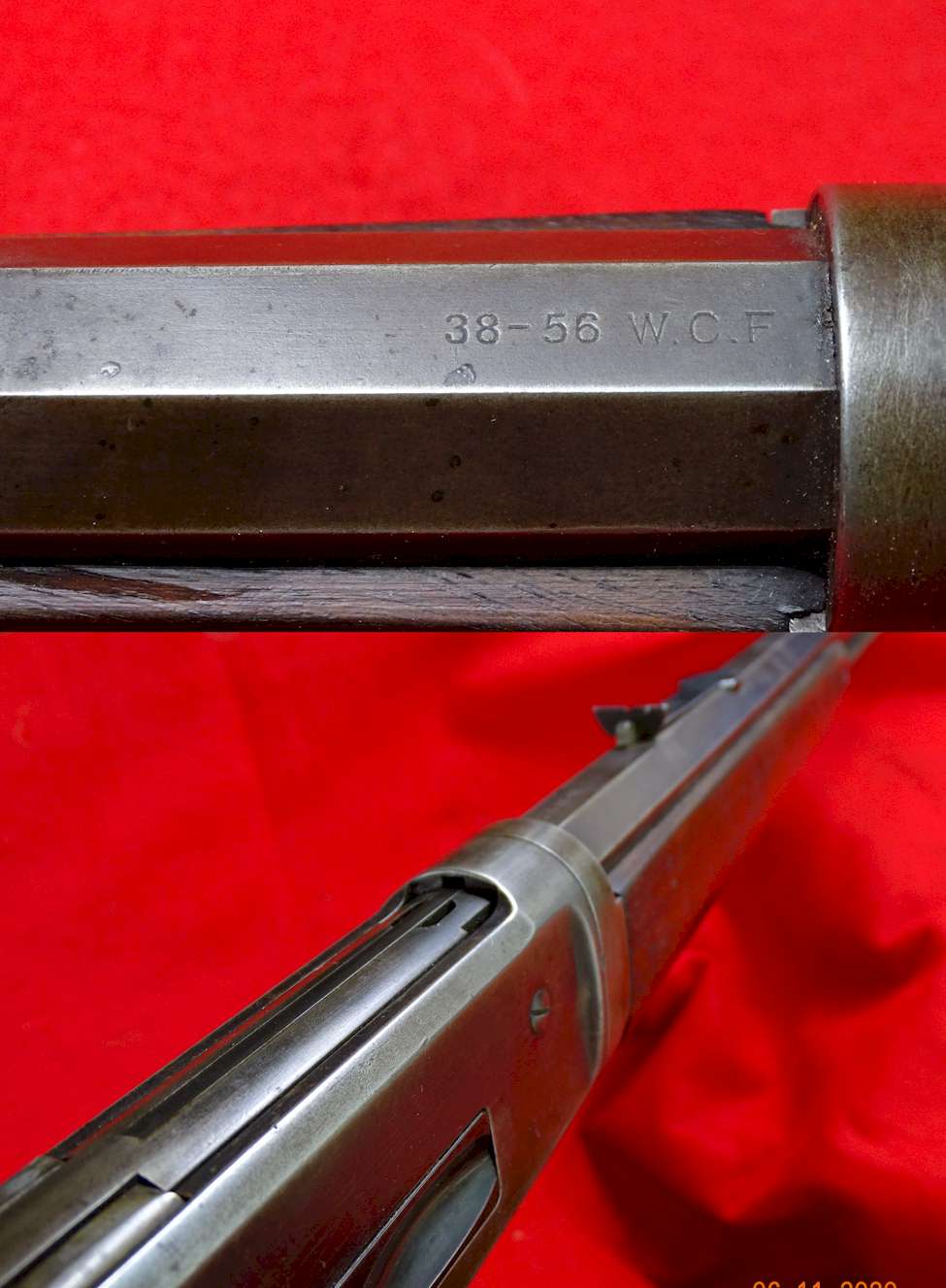 Winchester 1886 Sporting rifle Take-down in 38-56 (ref #2052) Homestead ...