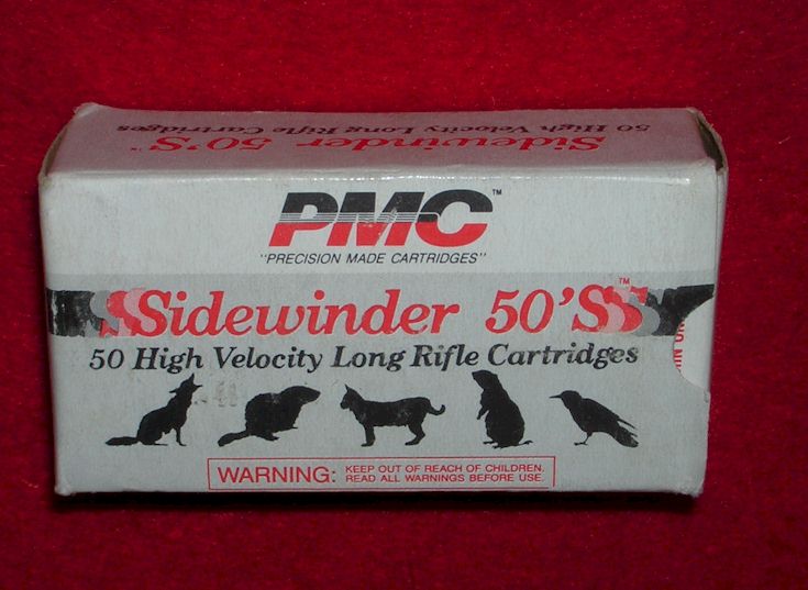 PMC Sidewinder 50s in 22 Long Rifle Homestead Firearms, Winchester ...